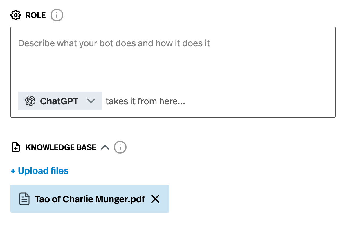 How to use books and documents to make a chatbot: Building a Charlie ...