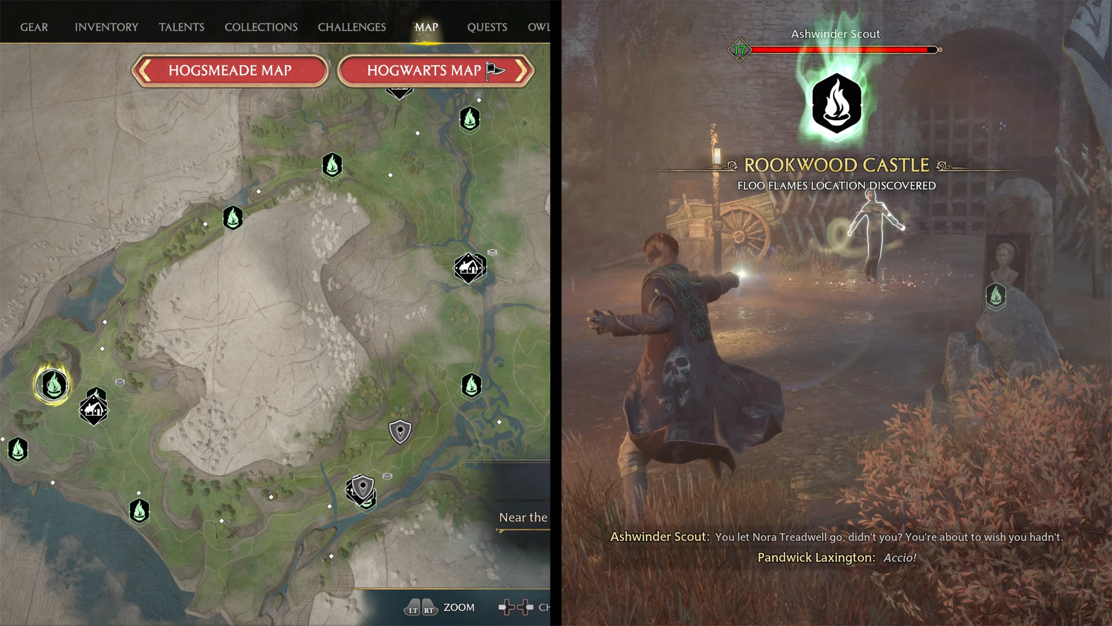 Hogwarts Legacy All Floo Flame Locations - Floo Around the World ...