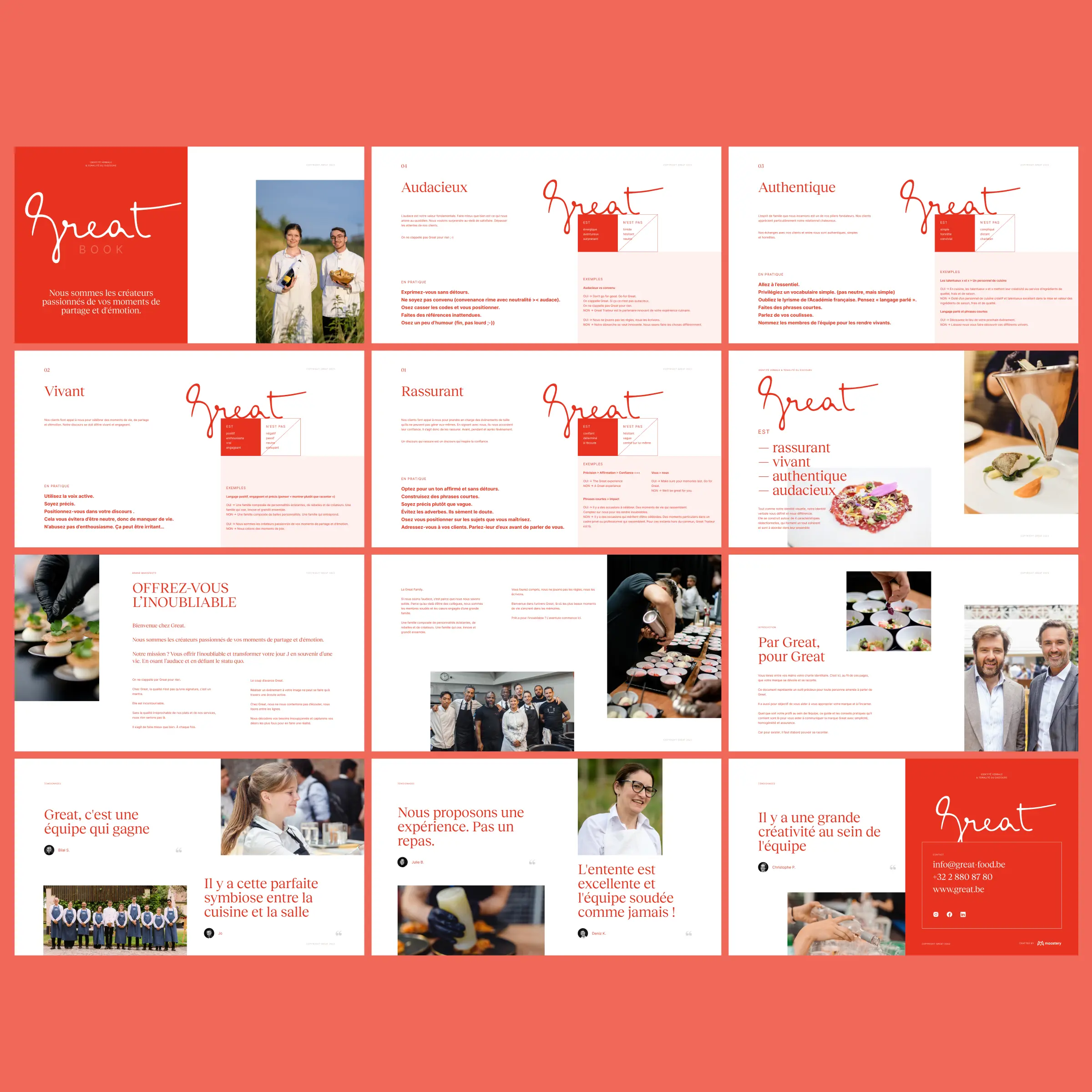 Nouveau site Webflow et communication à 360° pour Great | maastery