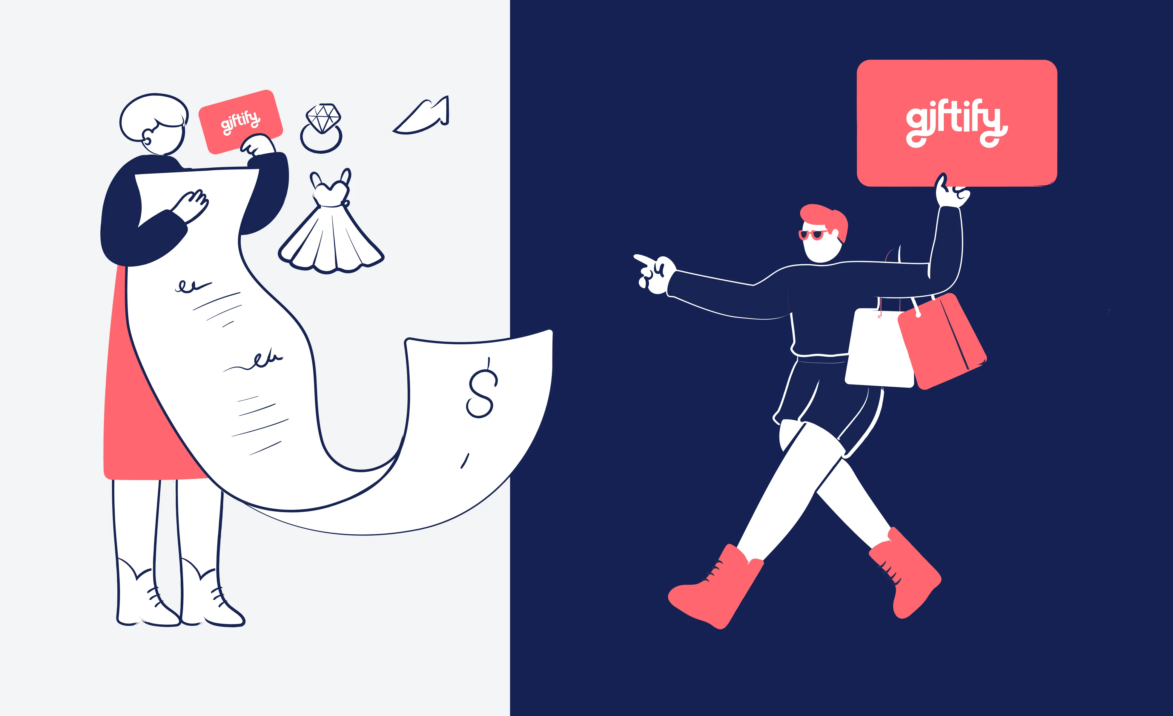 Département marketing externalisé pour la scale-up Giftify | maastery