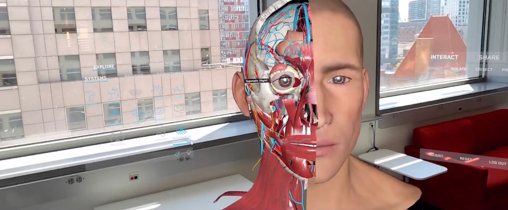 A new standard of surgery using augmented reality.