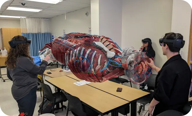 A new standard of surgery using augmented reality.