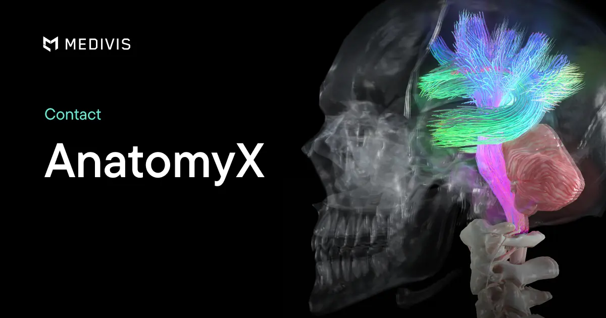 Contact AnatomyX by Medivis
