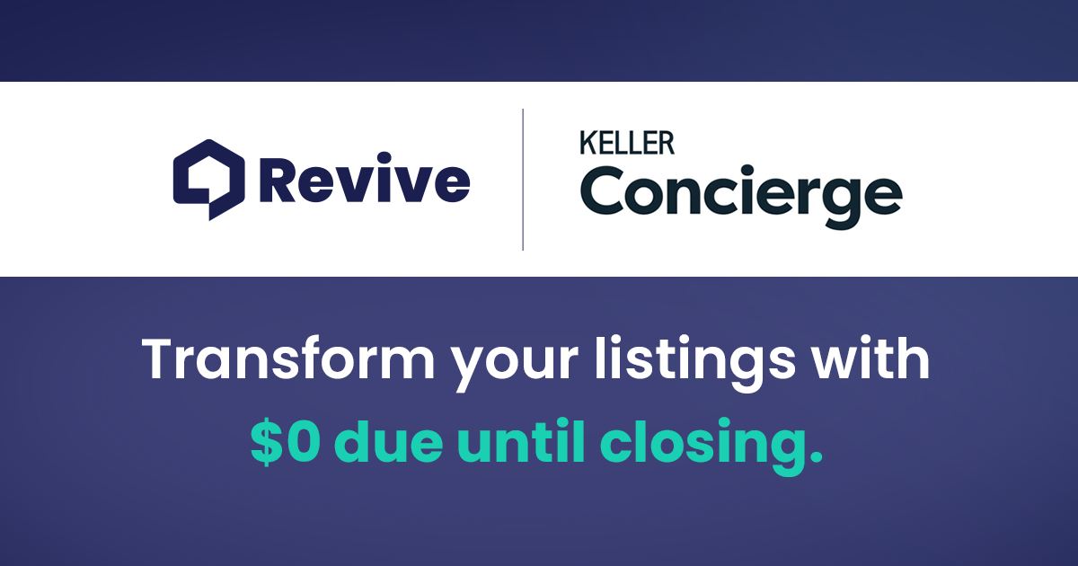 Kellers Concierge | Revive - Renovate your listings with $0 upfront