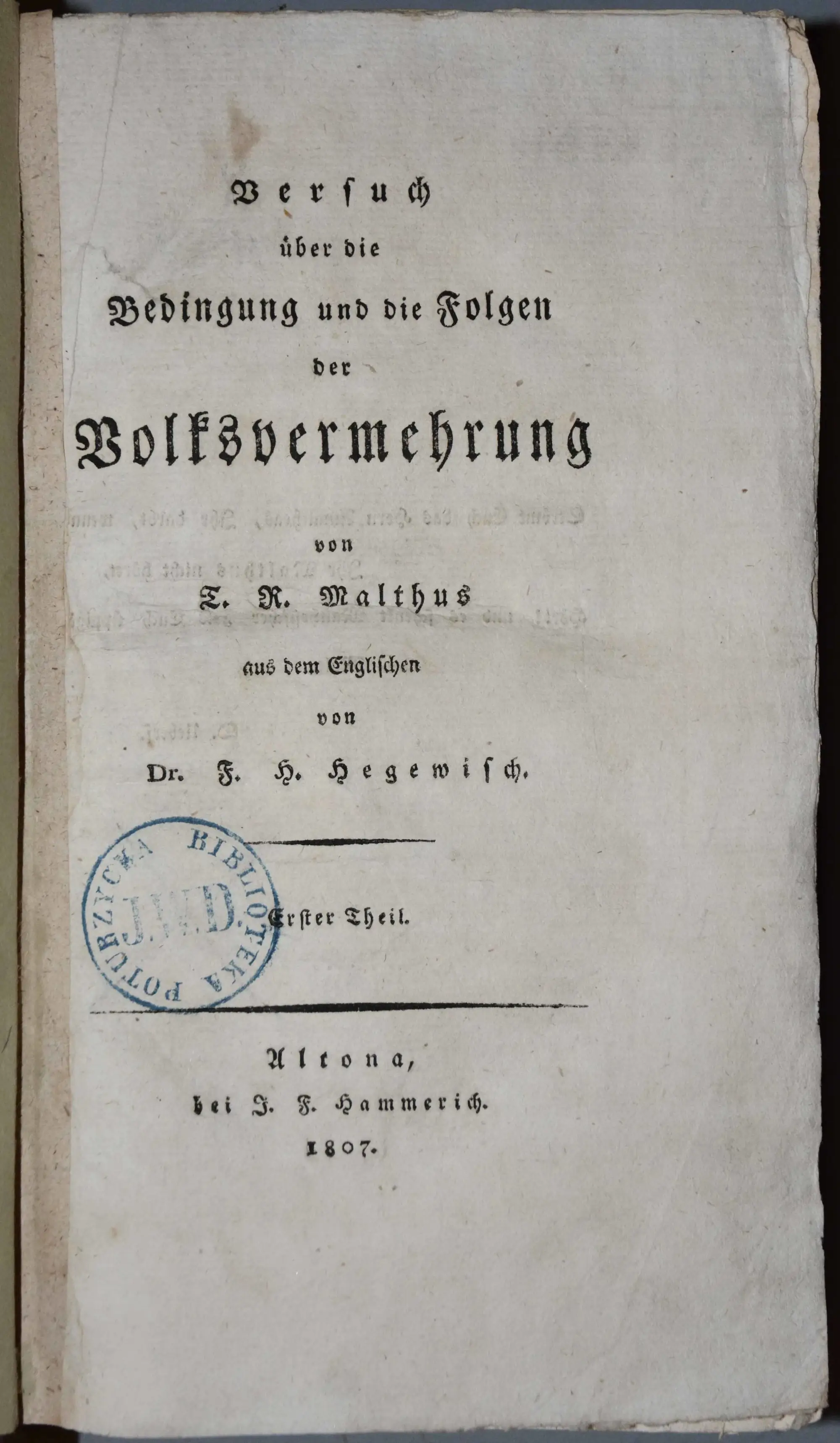 Malthus: Wie ein Reicher angesichts der Armut gut schlafen kann