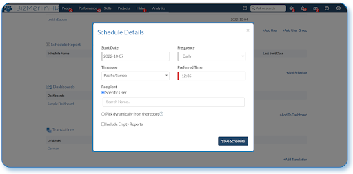 How to Schedule a Report