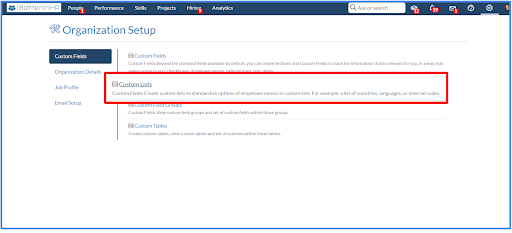 How to Create a Custom List