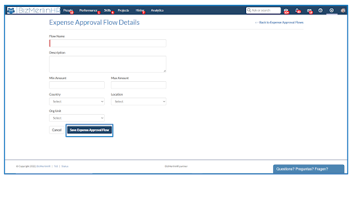 Expense Approval Flow