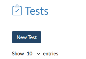 How to create a Test?