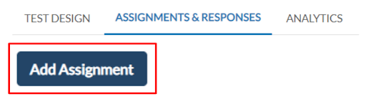 How to assign a Test