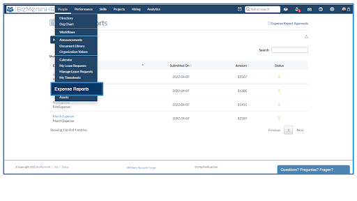 Add Delegate for Expense Reports