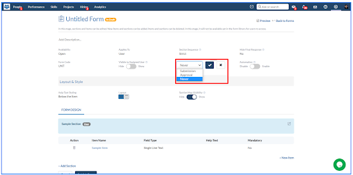 How to setup a form?