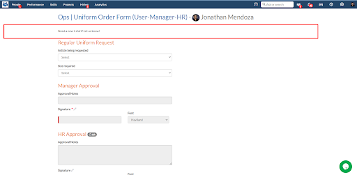 How to setup a form?