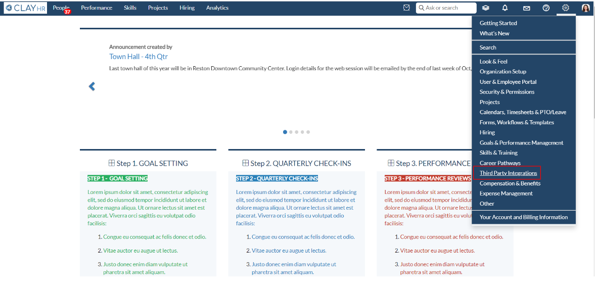 Sync ClayHR with Naukri