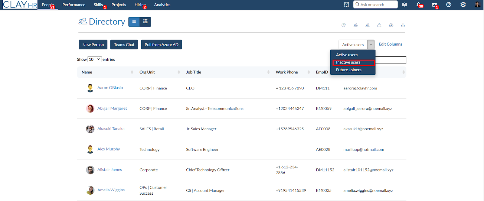 How to activate an inactive user
