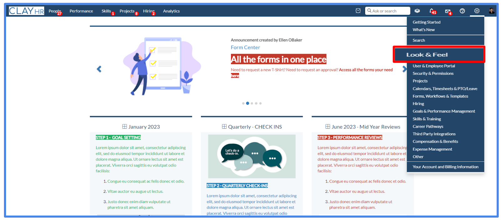 How to Create and Configure the Homepage Dashboard