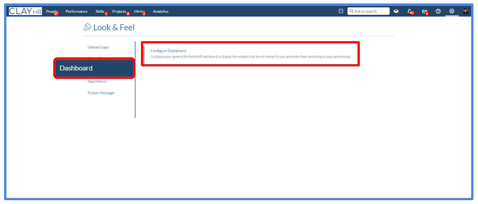 How to Create and Configure the Homepage Dashboard