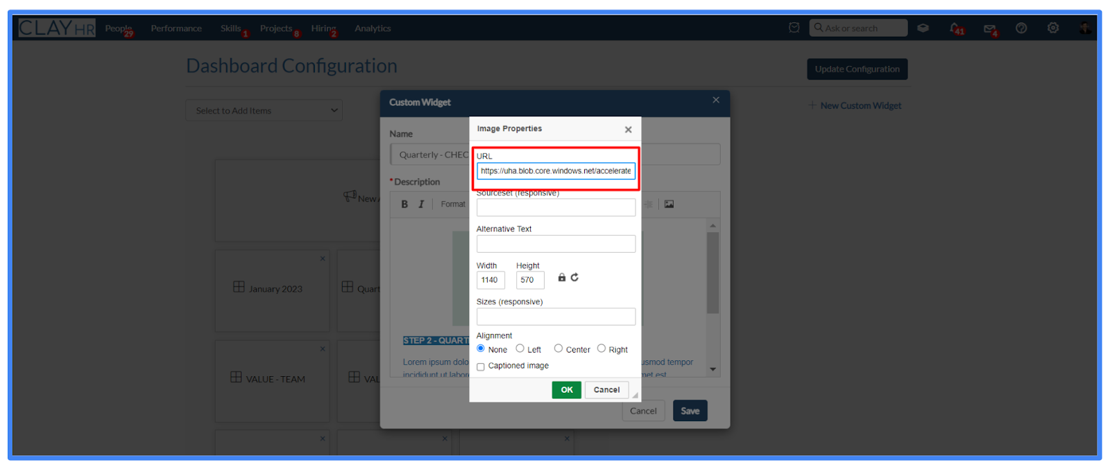 How to Create and Configure the Homepage Dashboard