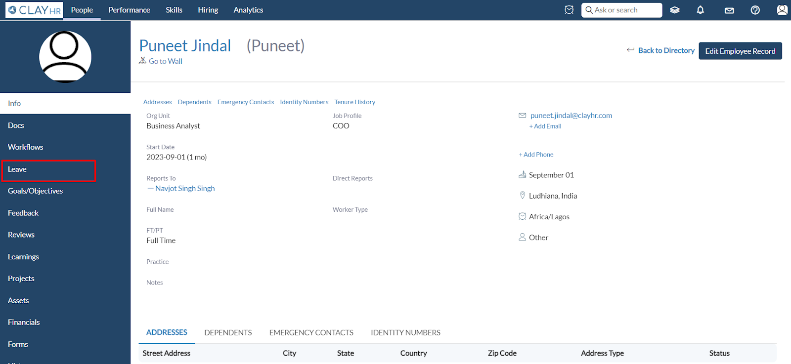 How to Apply a Leave Request