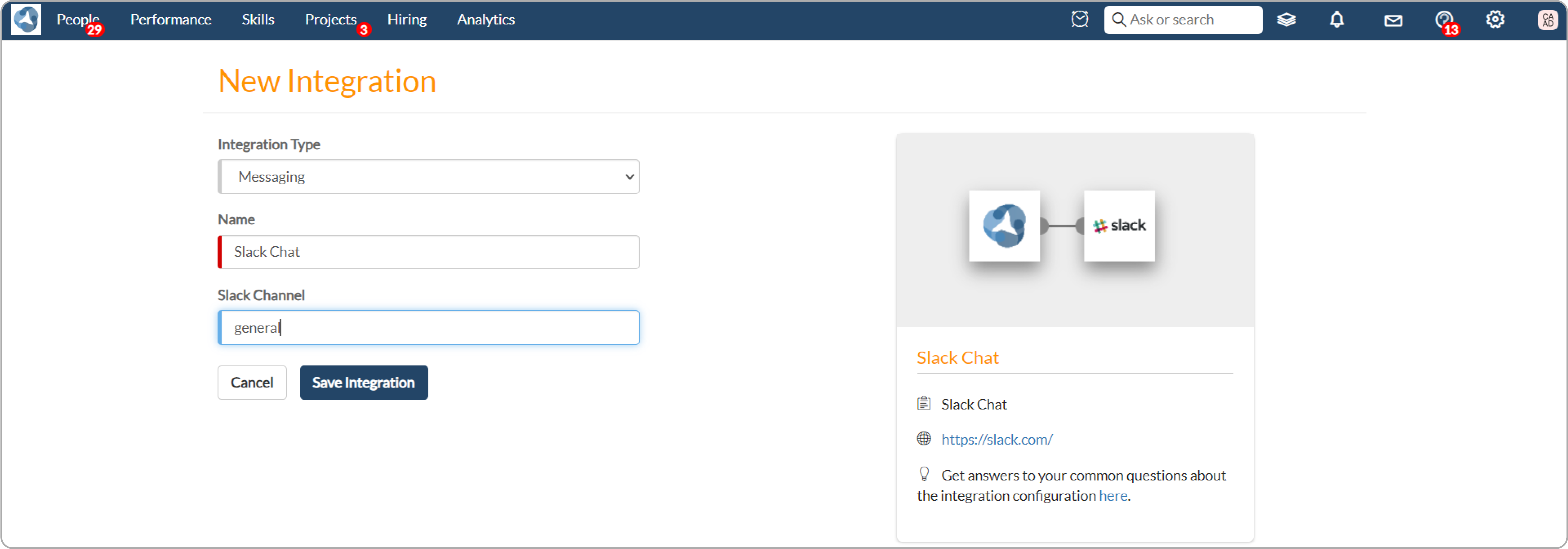 Integrate Slack with ClayHR