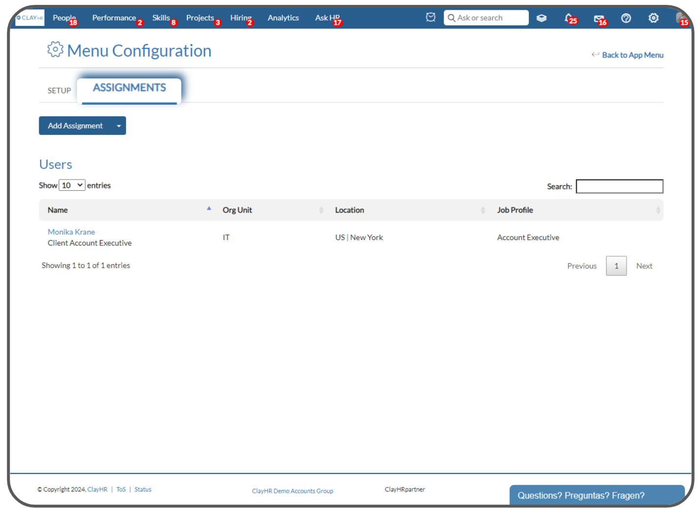 How to Create and Configure App Menu