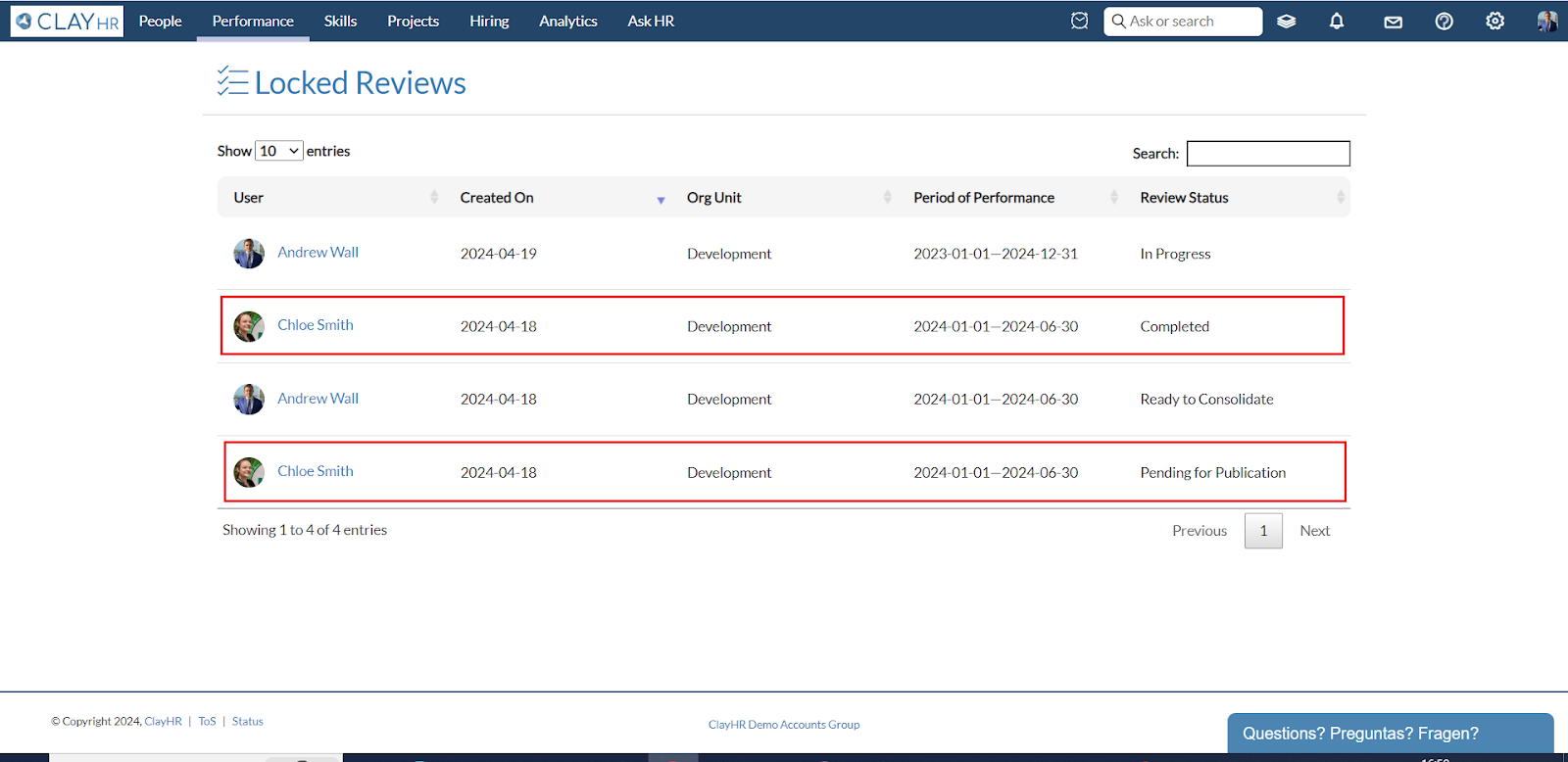 How to Lock/Unlock Reviews