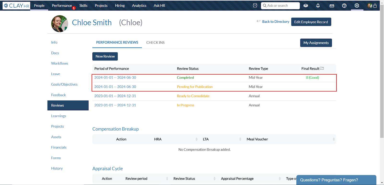 How to Lock/Unlock Reviews