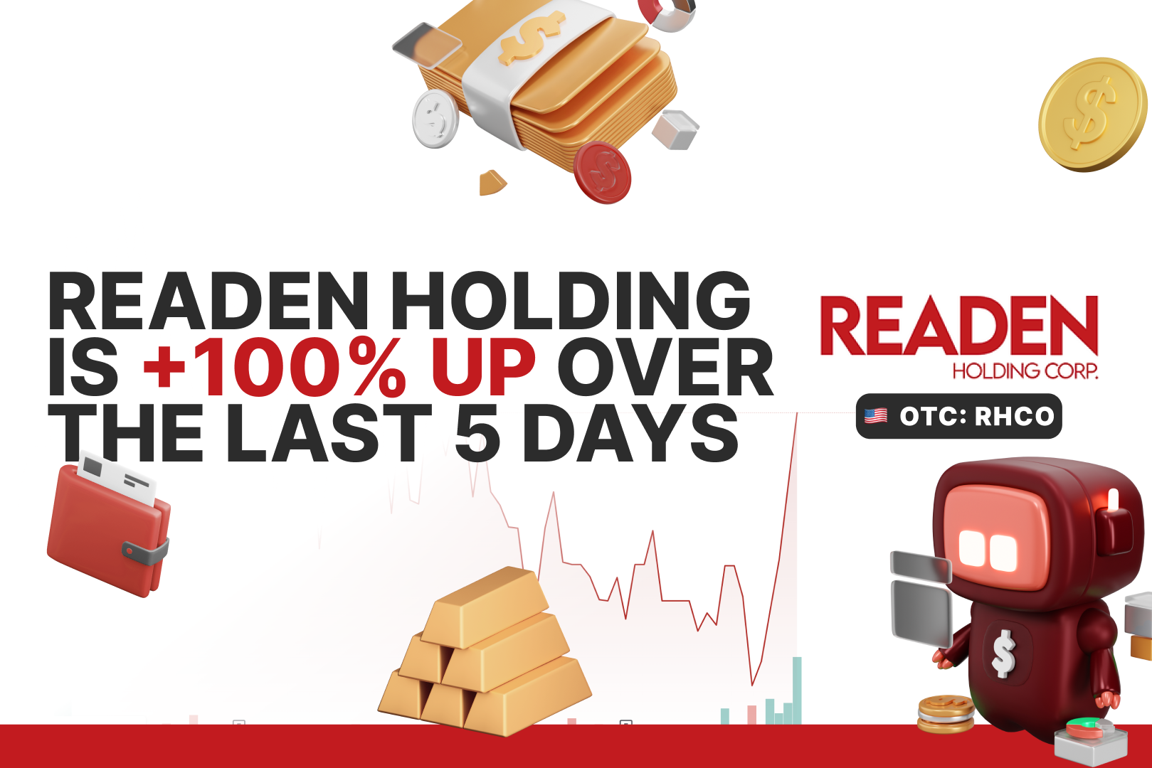 Readen Holding Is Up +100% Over The Last 5 Days | VHLA Media