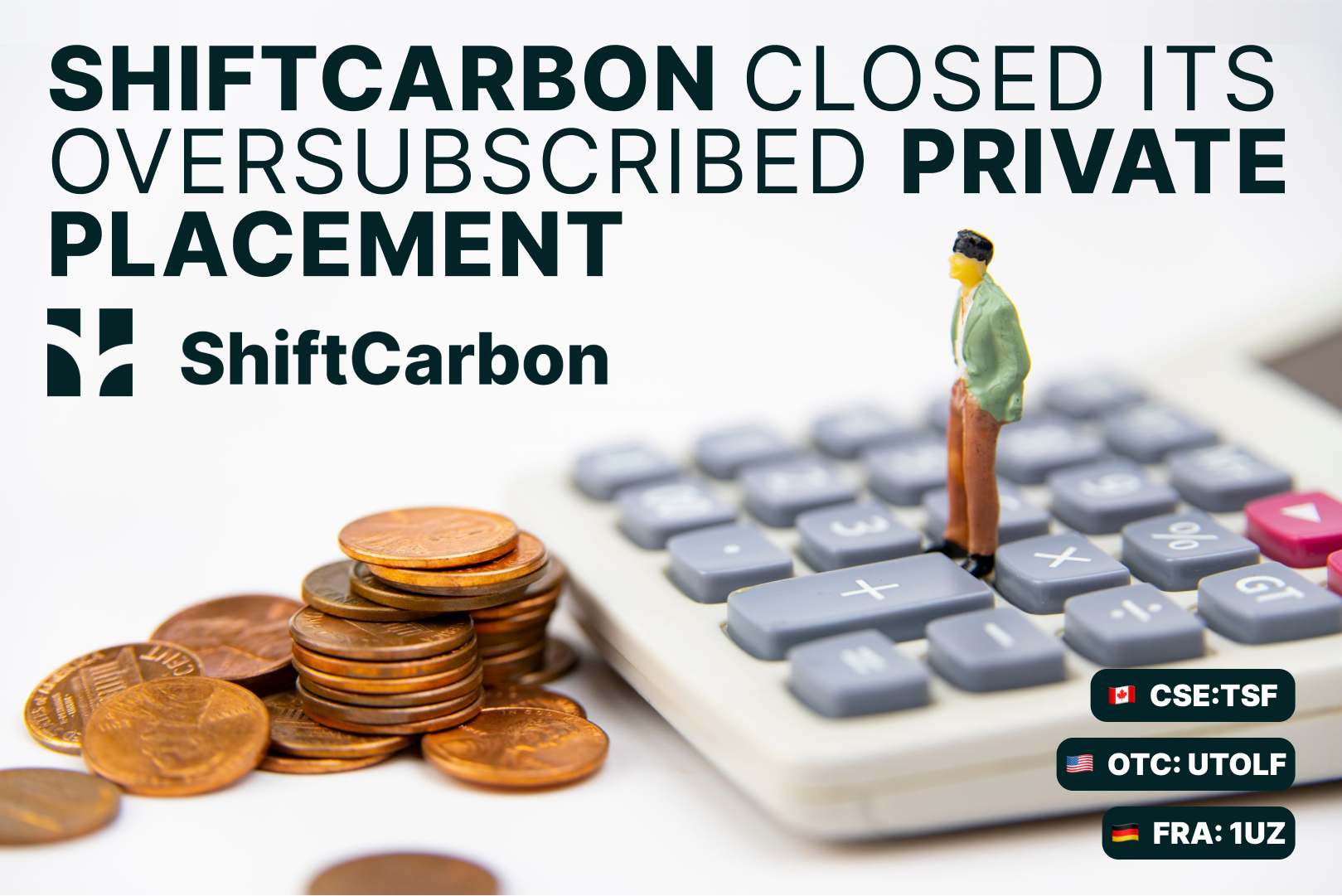 Shiftcarbon Closes It's Oversubscribed Private Placement | VHLA Media