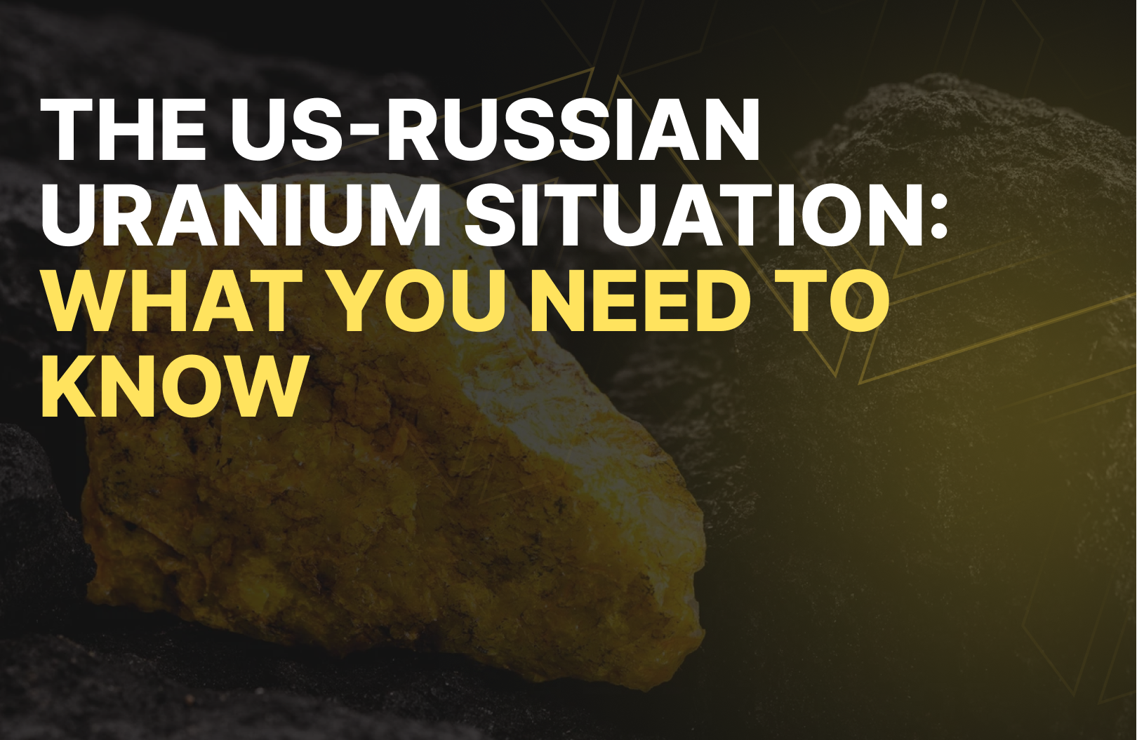 The US-Russian Uranium Situation: What You NEED to Know | VHLA Media