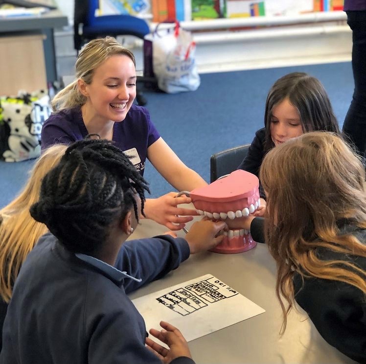 Nursery and school visits school and nursery visits Tooth brushing