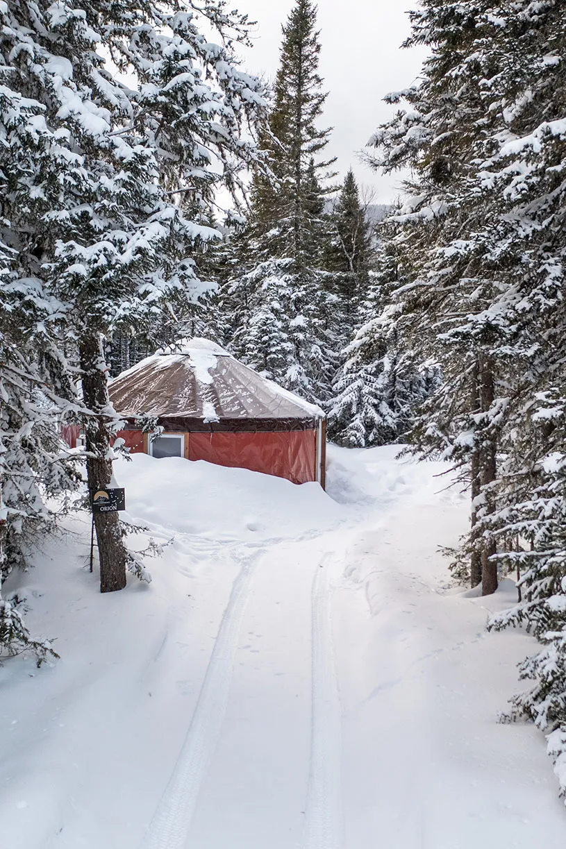 Yourte Expérience Charlevoix : Le grand confort de nos yourtes