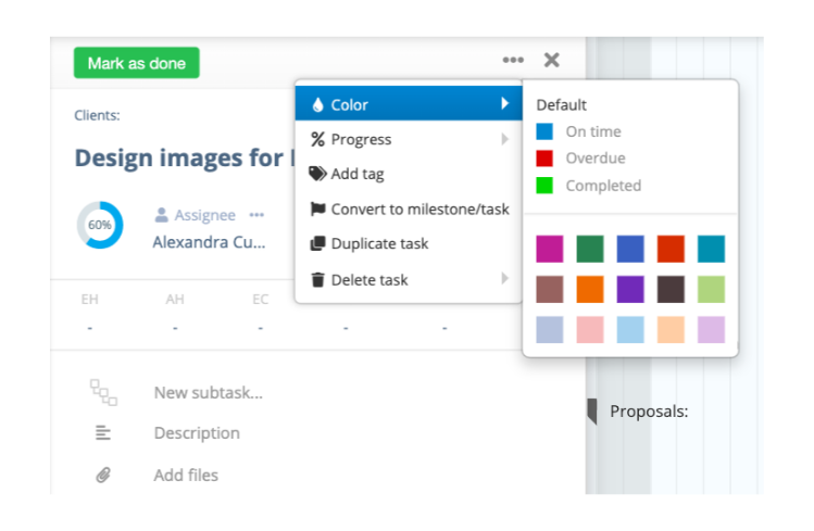 Free Task List Template by Instagantt