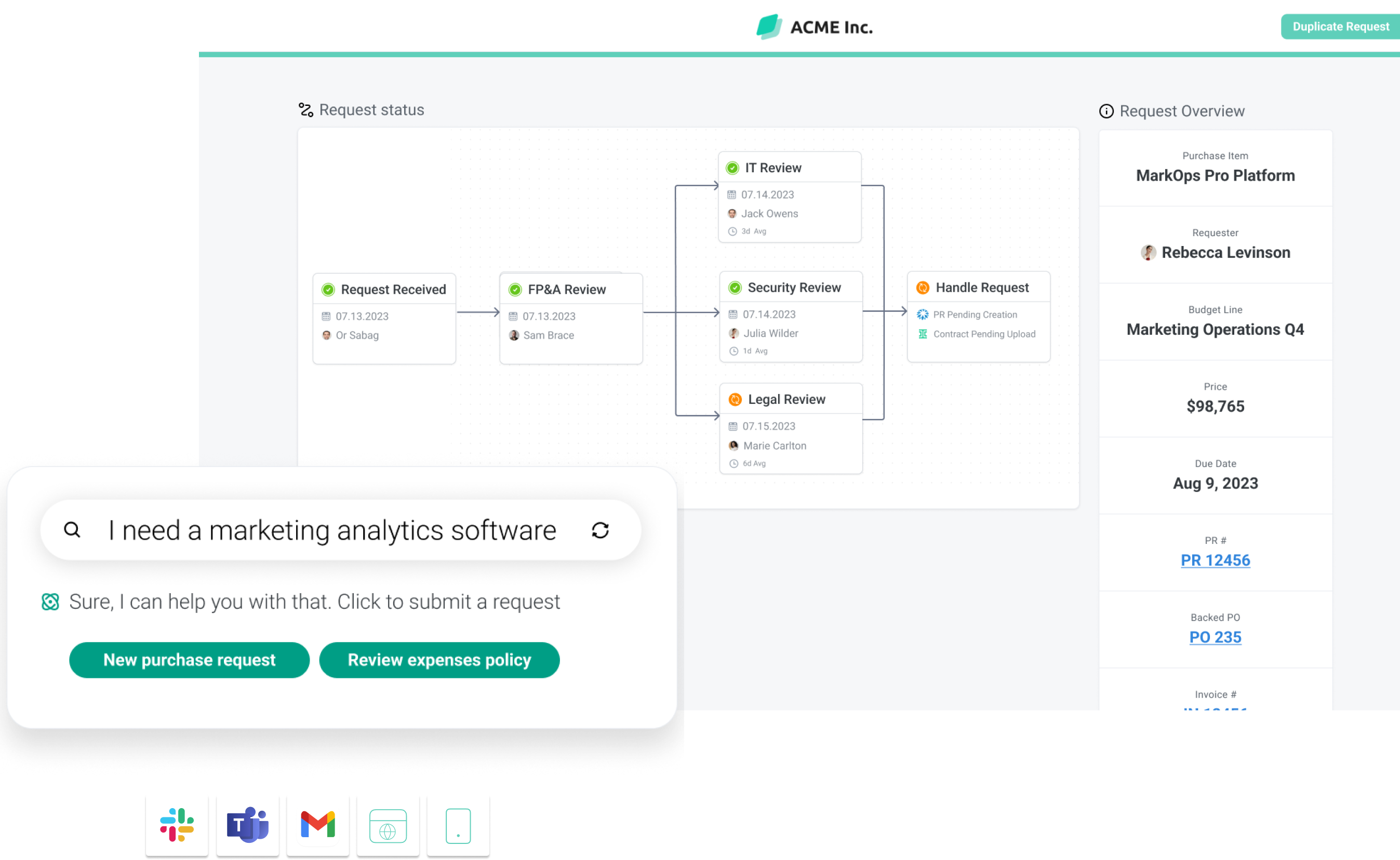 Tonkean - Tonkean ProcurementWorks for Coupa
