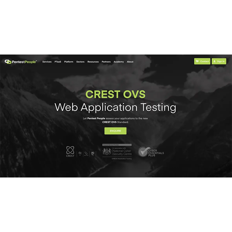 CREST OVS Web Application Testing - Pentest People