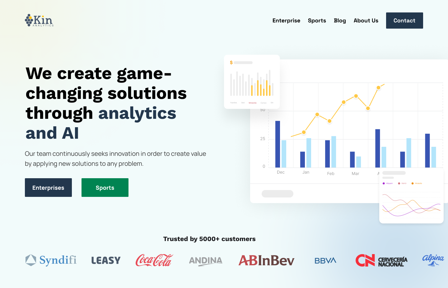 Kin Analytics: Analytical Consulting for enterprises & sports