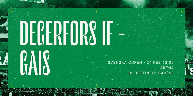 GAIS | Nyheter om fotbollsklubben