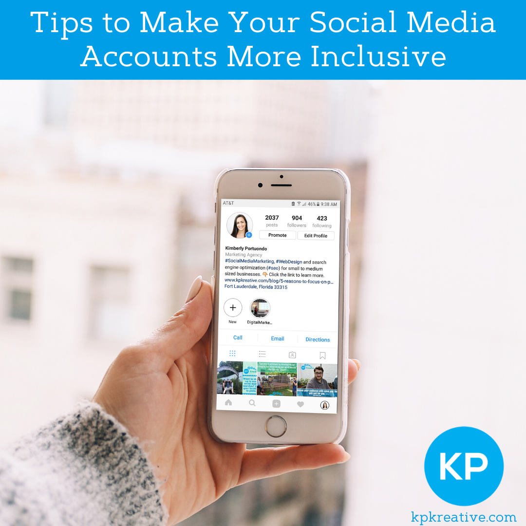 Tips to Make Your Social Media Accounts More Inclusive - Page One Digital