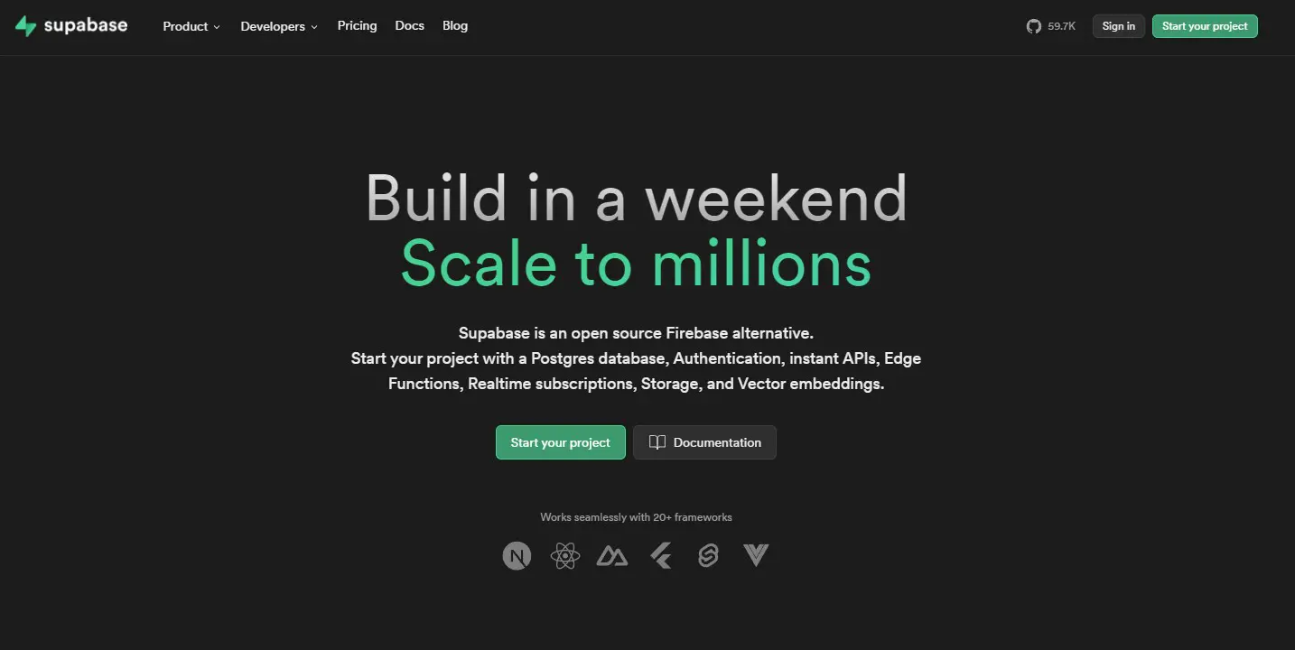Supabase : une alternative open source à Firebase