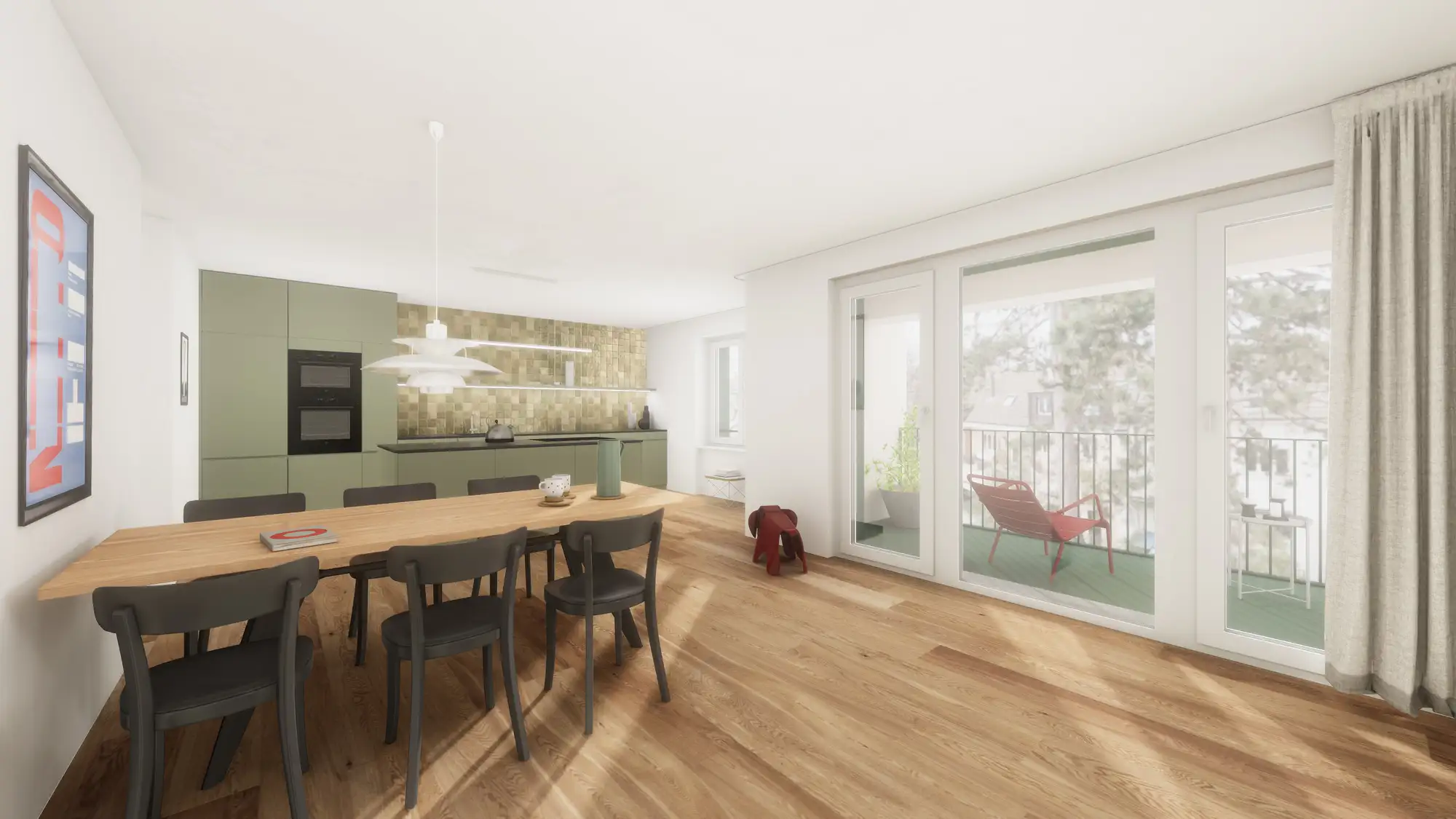 Luftmatt | City Apartment 4.3A | 2.OG | 89qm