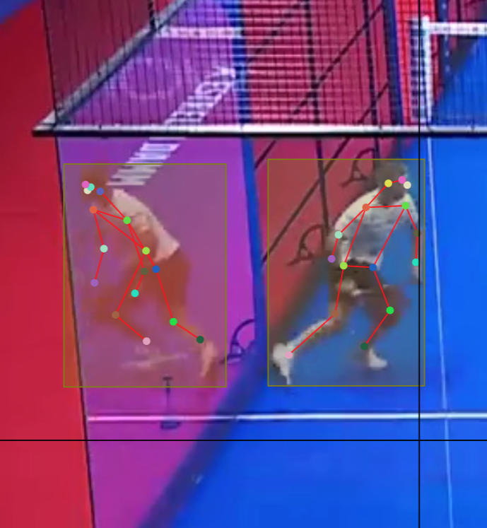 Finetuning YOLOv8 pose estimation for padel player analysis using trainYOLO