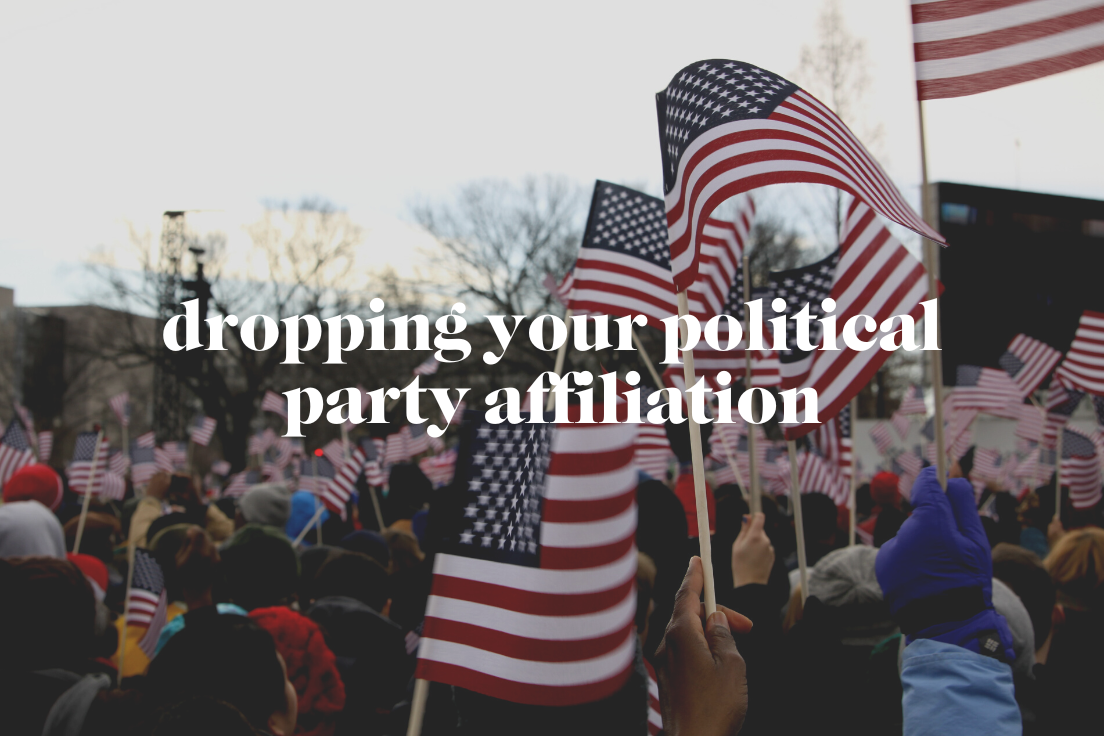 To Save Our Democracy, Drop Your Political Party Affiliation