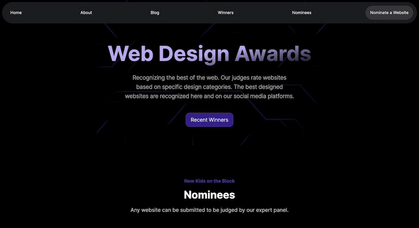 Web Design Awards: Celebrating Innovation, Animation & Creativity in 2023