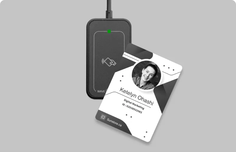 Tap & Go Login with ID Badge or Smartphone