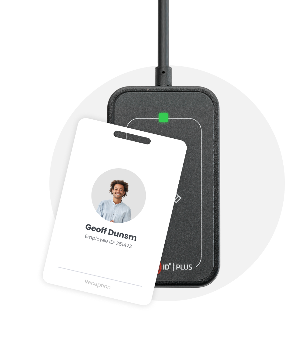 Tap & Go Login with ID Badge or Smartphone