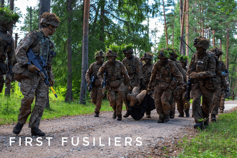 Serving Fusiliers