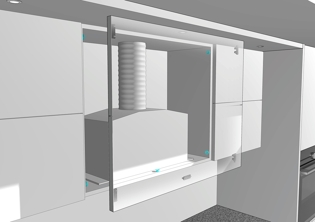Button-fix | Insights | Where can you use Button-fix in a kitchen fit-out?