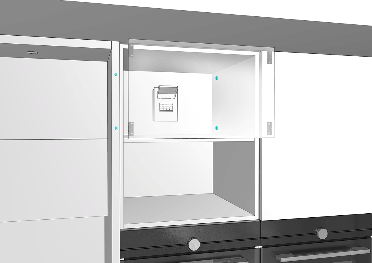 Button-fix | Insights | Where can you use Button-fix in a kitchen fit-out?