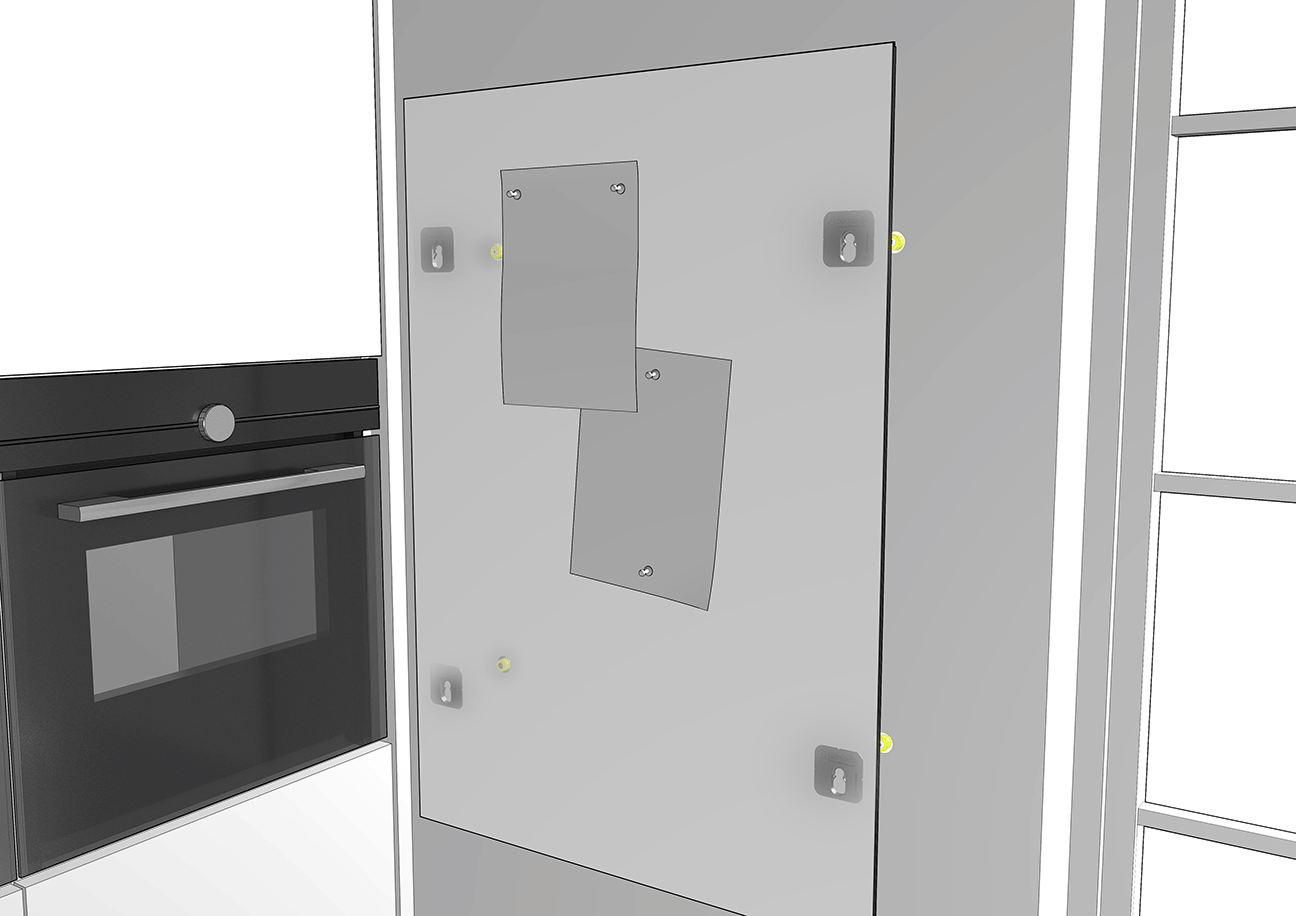 Button-fix | Insights | Where can you use Button-fix in a kitchen fit-out?