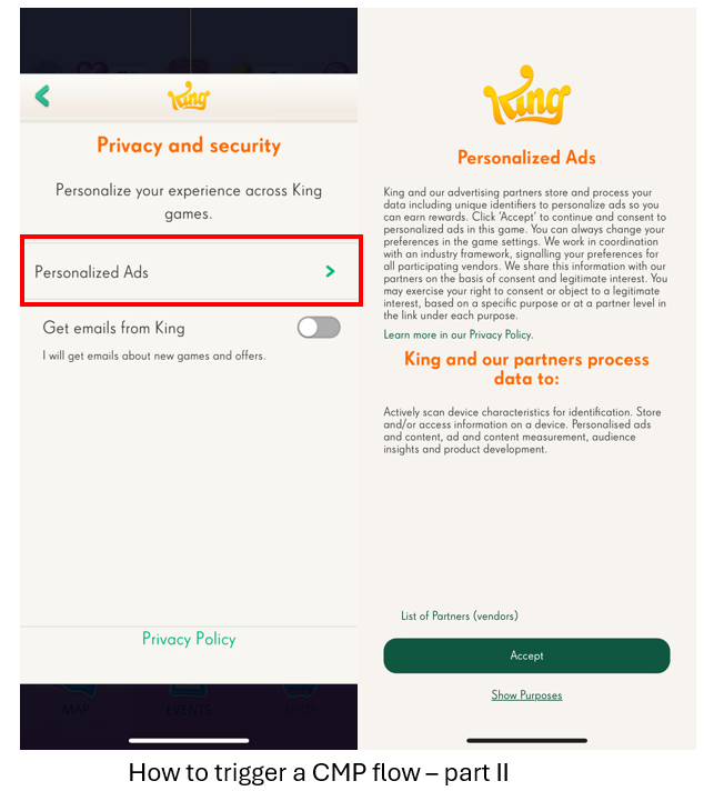 How Top 100 Grossing Games Responded to Google’s CMP Requirements